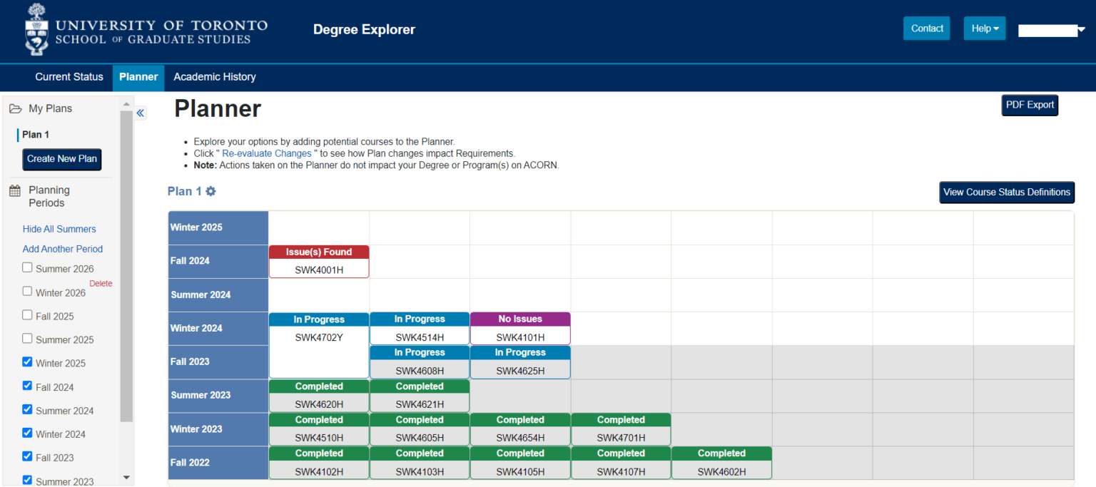 Degree Explorer | Factor-Inwentash Faculty of Social Work